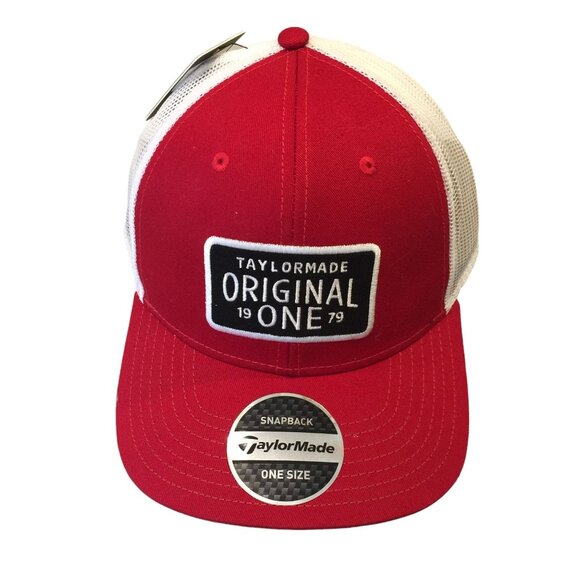 TaylorMade | Accessories | Taylormade Original One Snapback Osfm Red ...